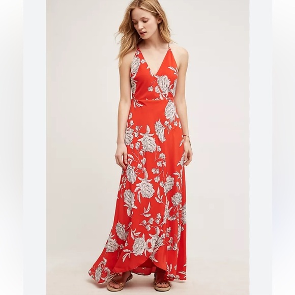 Yumi Kim | Dresses | Yumi Kim Anthropologie Corisande Wrap Silk Dress ...